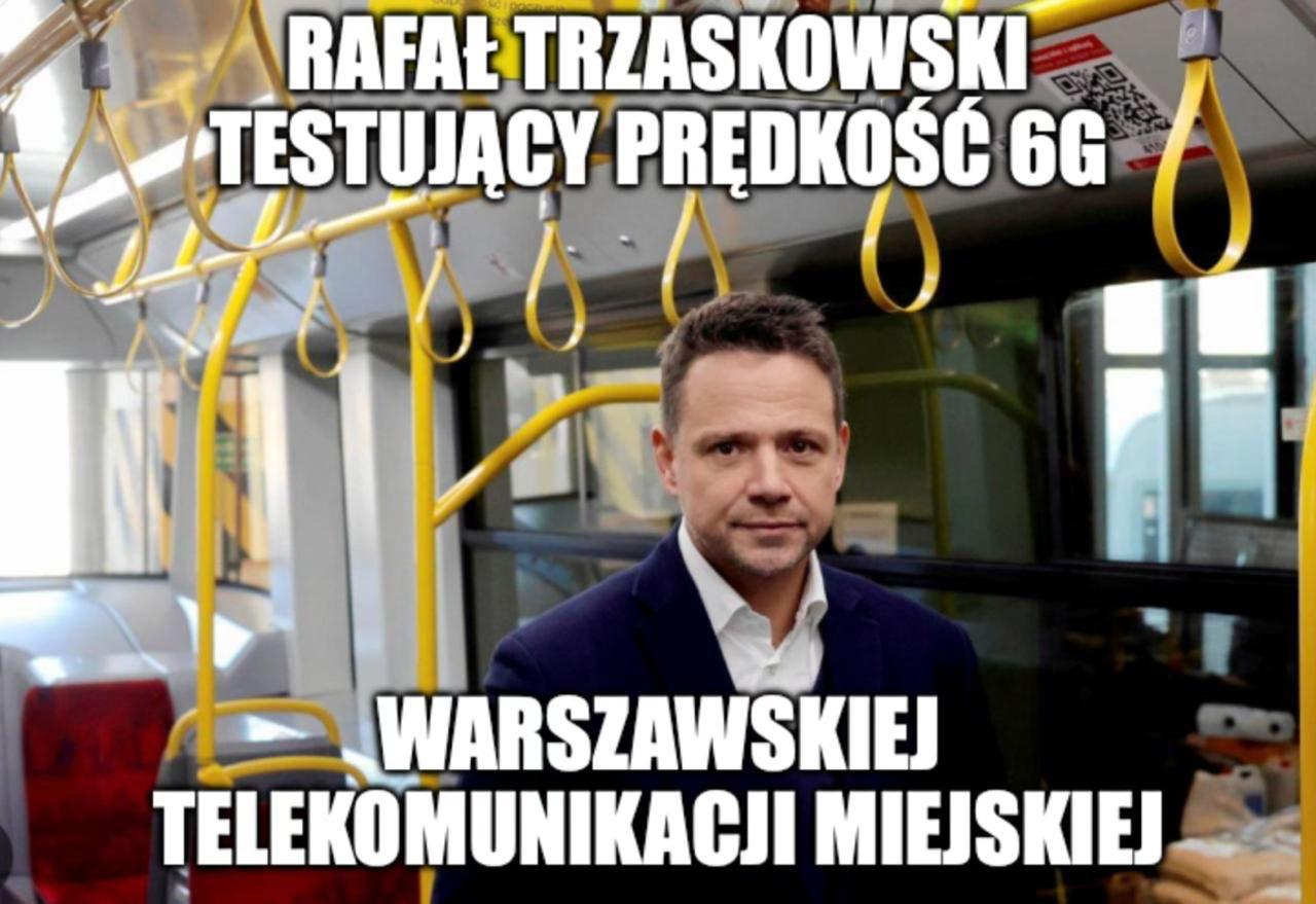 Trzaskowski hitem memów